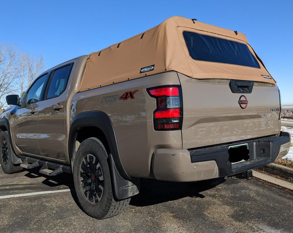 Softopper Truck Bed Cap – Nissan 2022-2023 Frontier; For 4.8 ft. bed ...